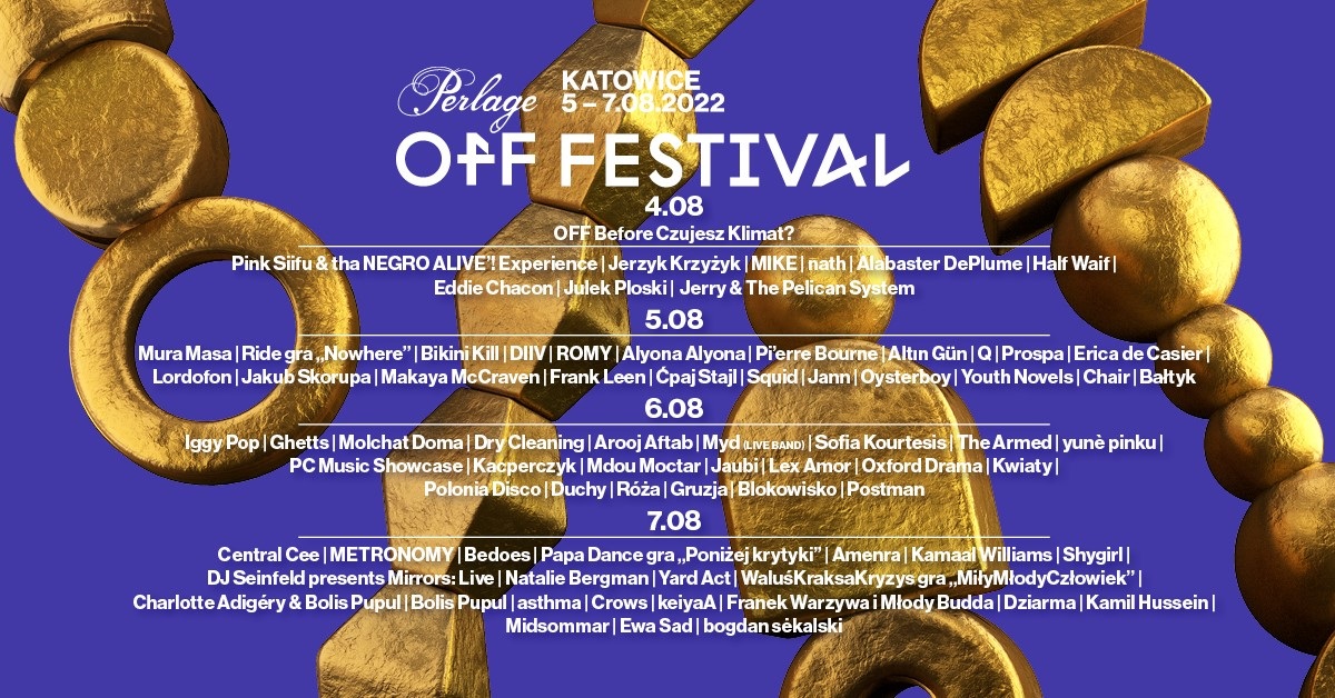 OFF Festival 2022 bilety festiwal - eBilet.pl